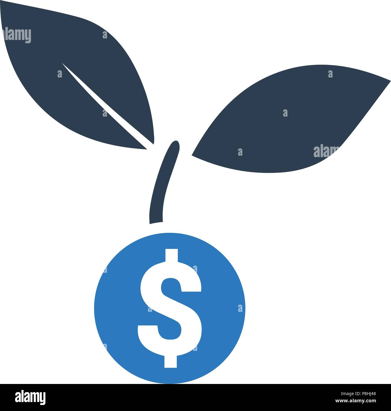 Financial investment icon hi-res stock photography and images - Alamy