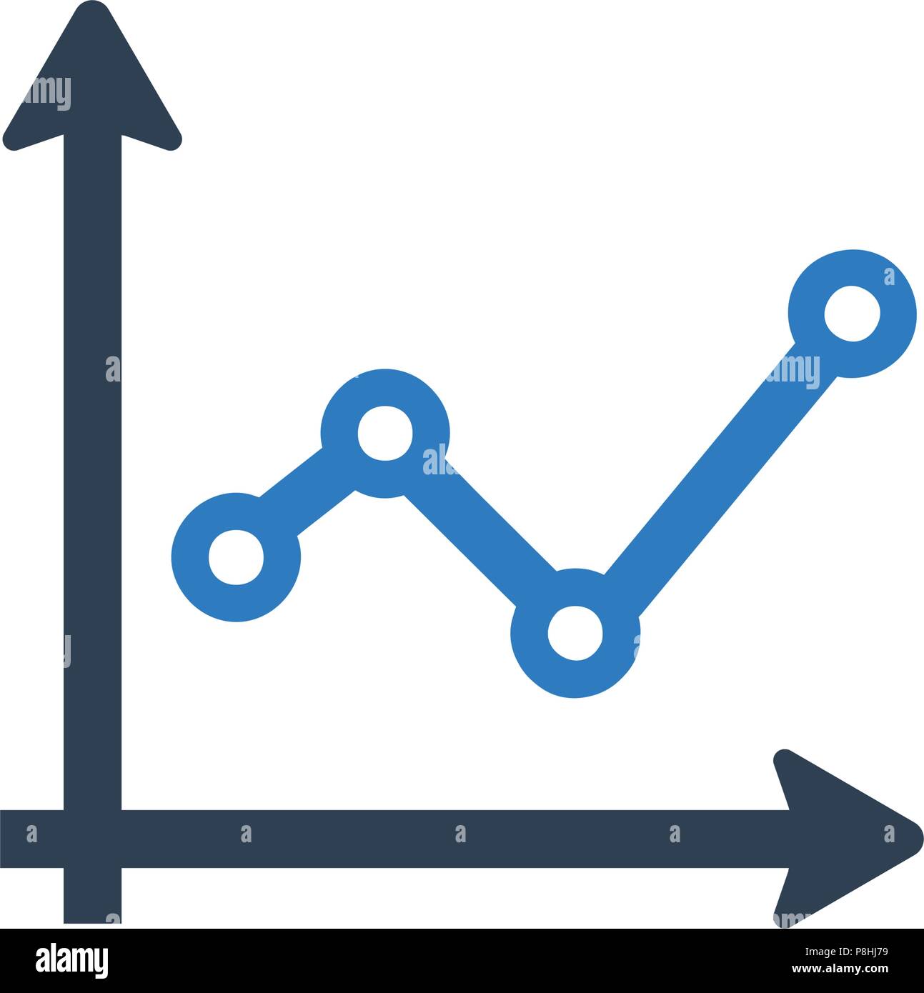 Graphical analysis vector vectors Cut Out Stock Images & Pictures - Alamy