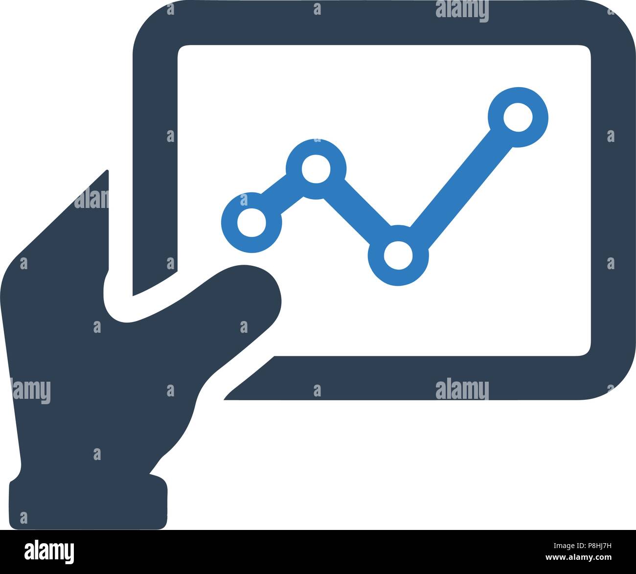Marketing Report Icon Stock Vector Image & Art - Alamy