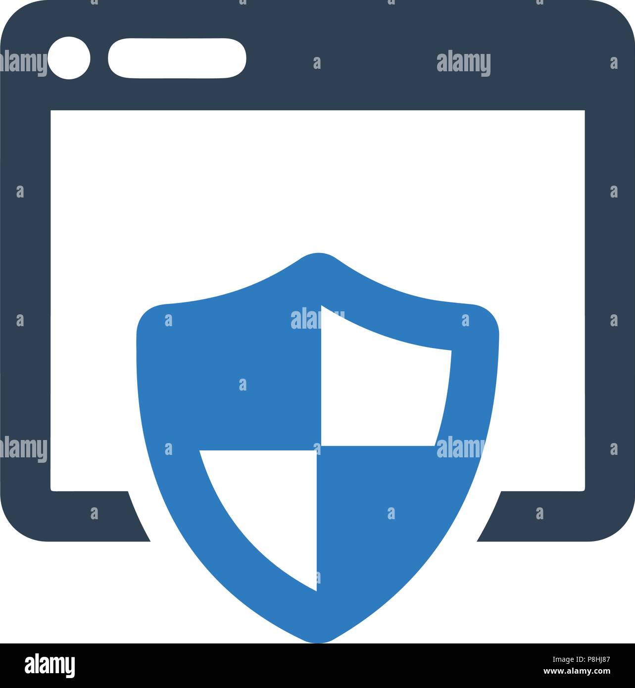 Web security protection browser Stock Vector Images - Alamy