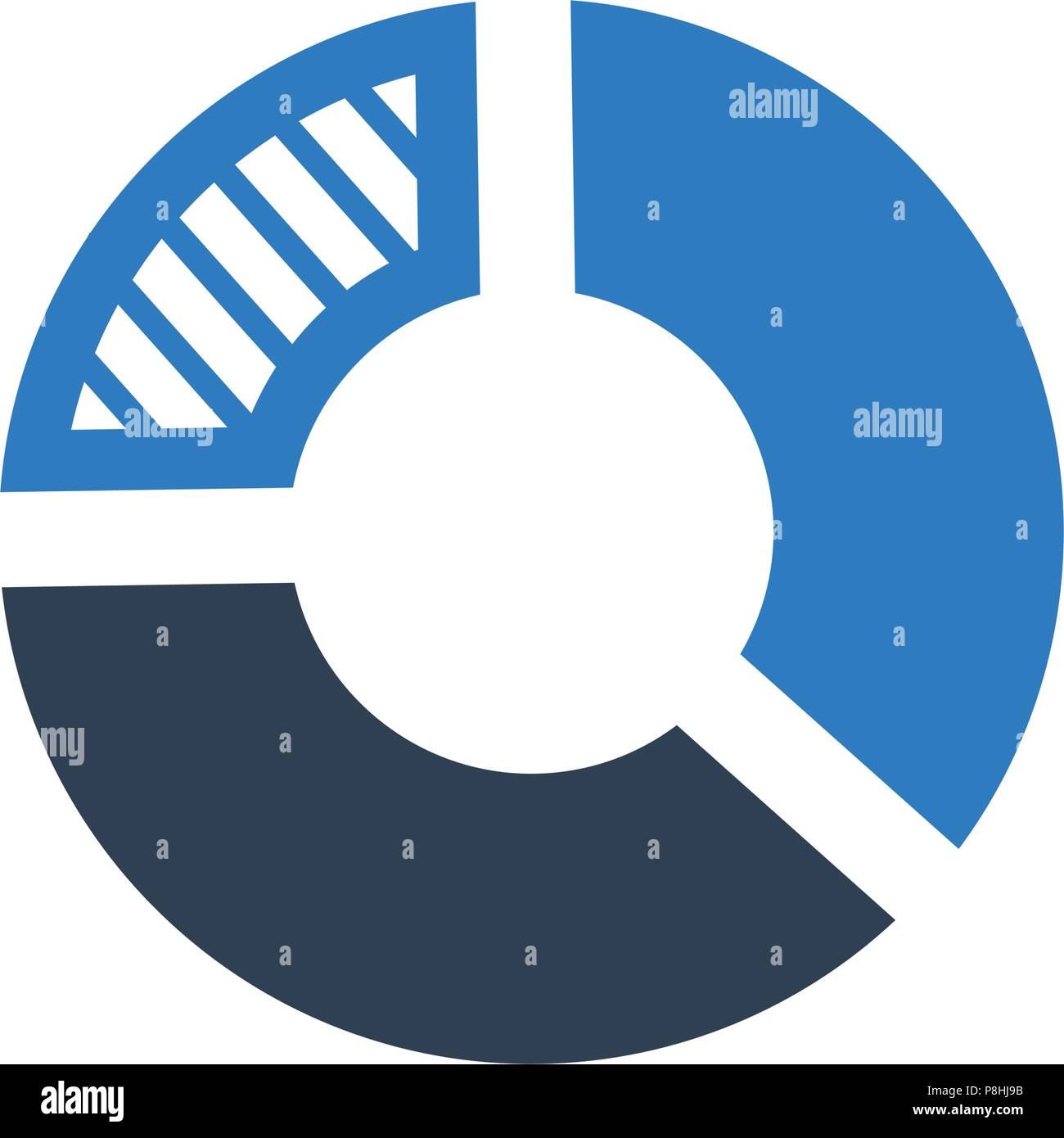 Pie Chart Icon Stock Vector Image & Art - Alamy