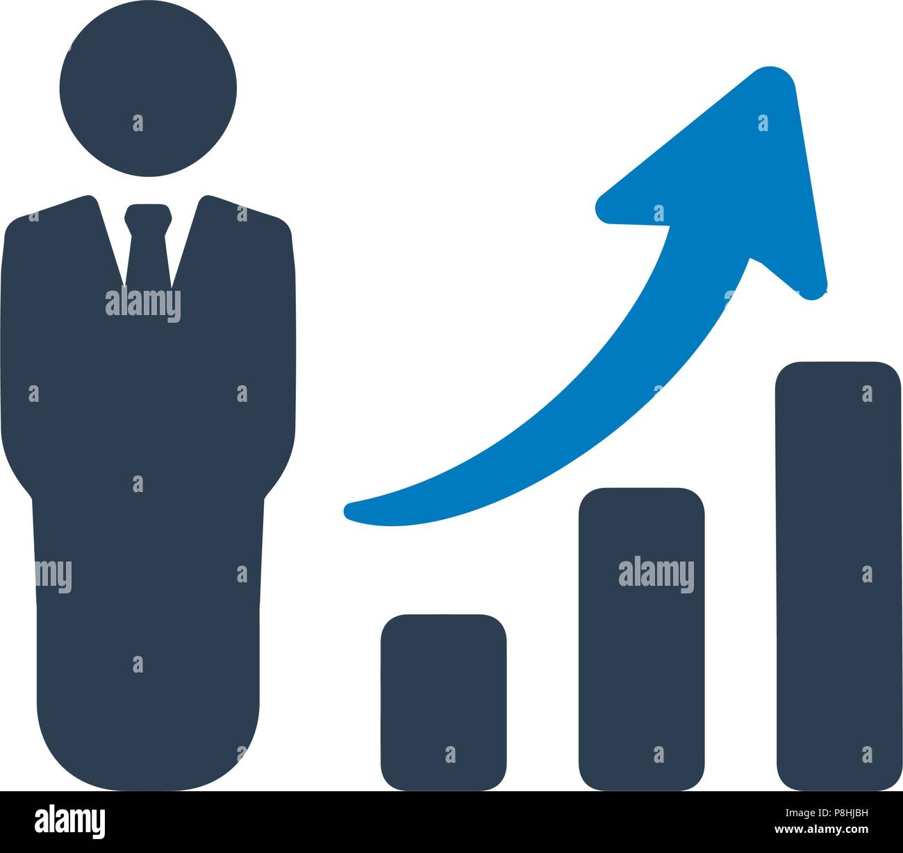 Business Growth Icon Stock Vector Image & Art - Alamy