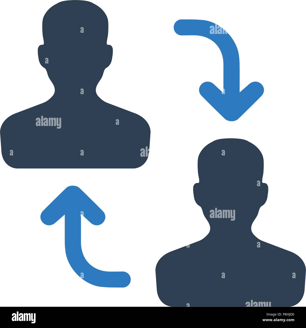 Job Switch Icon Stock Vector Image & Art - Alamy