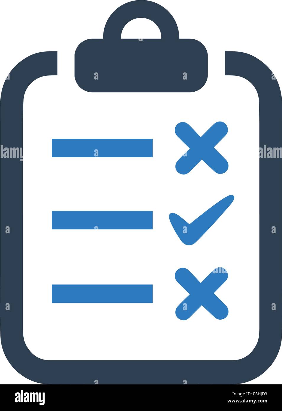 Checklist icon hi-res stock photography and images - Alamy