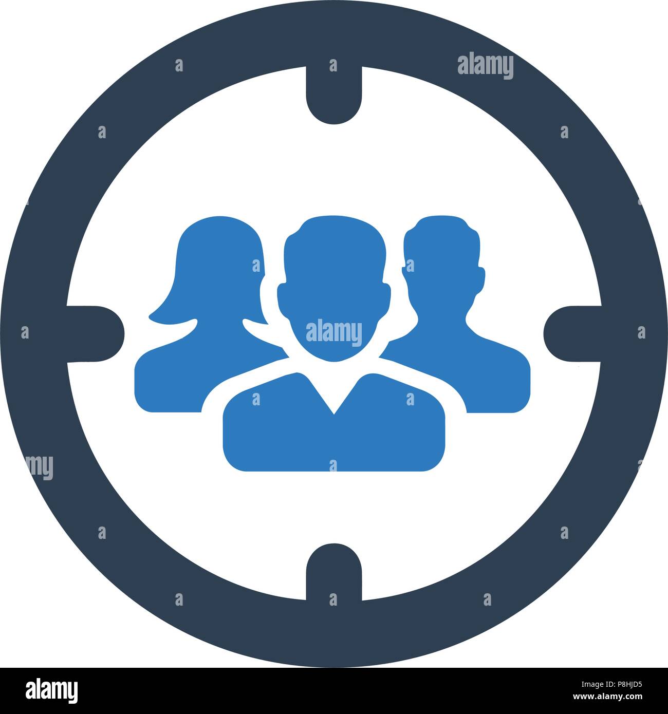 Target Audience Icon Stock Vector Image & Art - Alamy