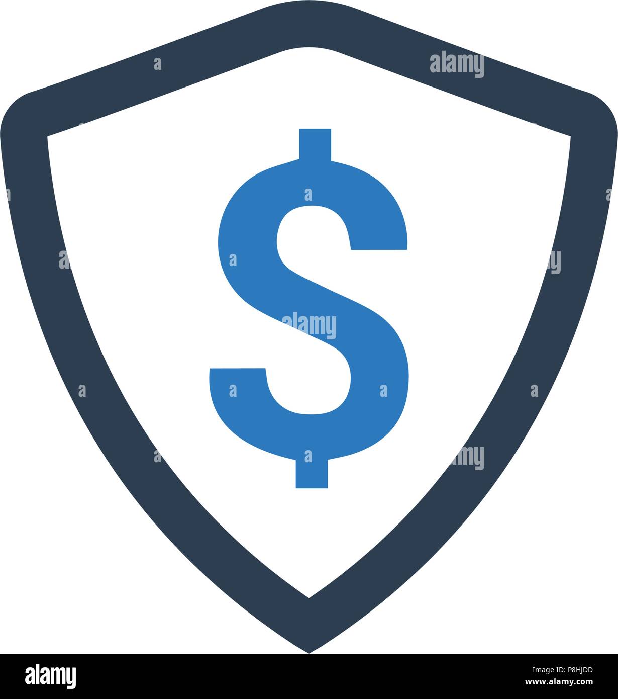 Financial Protection Icon Stock Vector Image & Art - Alamy
