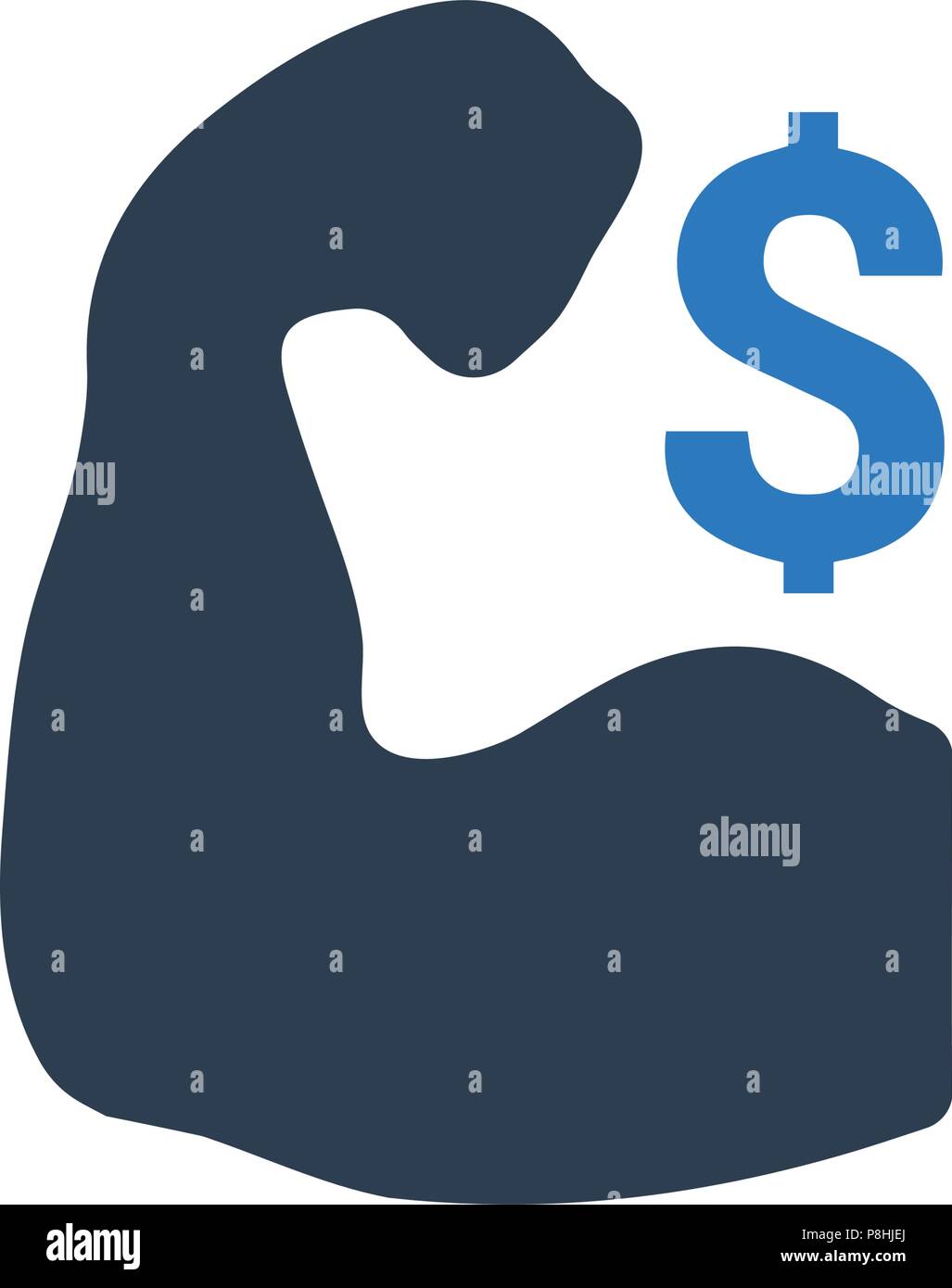 Strength icon hi-res stock photography and images - Alamy