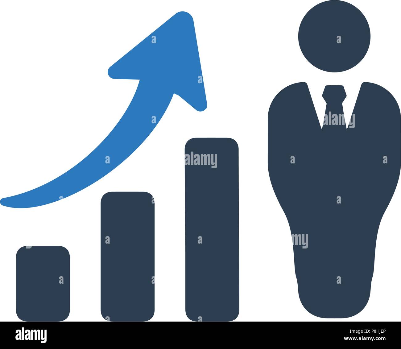 Business Growth Icon Stock Vector Image & Art - Alamy