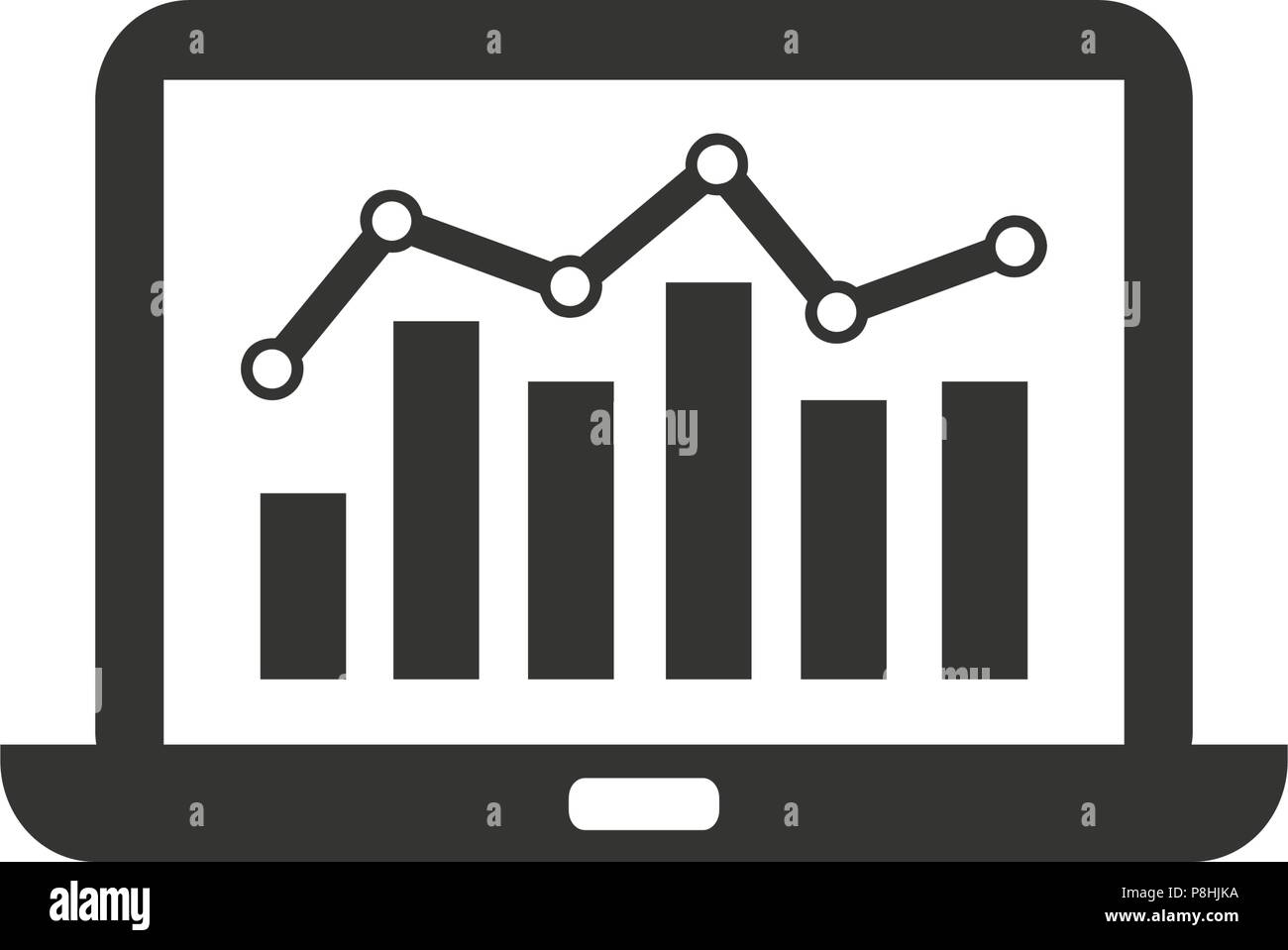 Graphical chart business analysis hi-res stock photography and images ...
