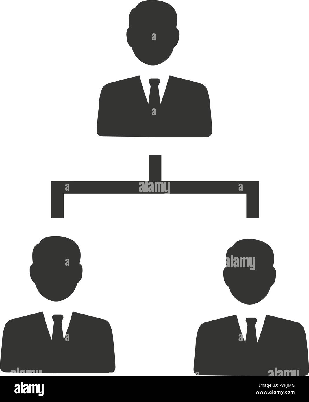 Hierarchy icon hi-res stock photography and images - Alamy