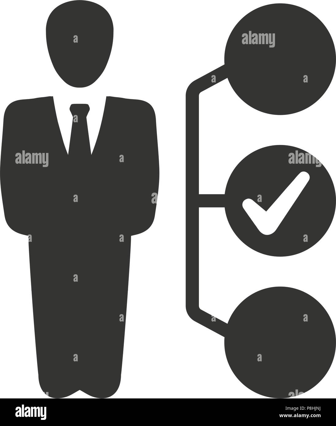 Business Decision Making Icon Stock Vector Image & Art - Alamy