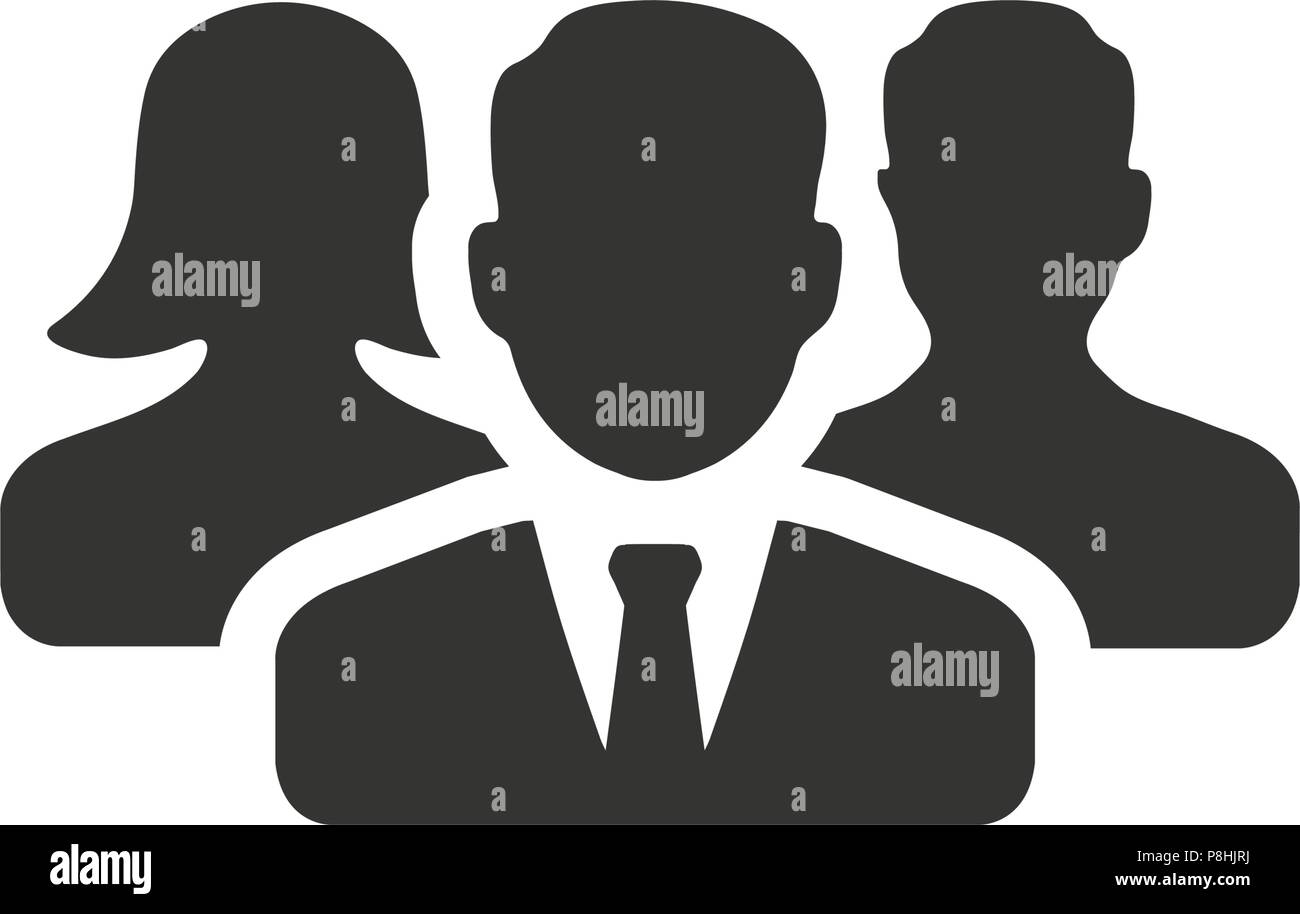 Business Team Icon Stock Vector Image & Art - Alamy