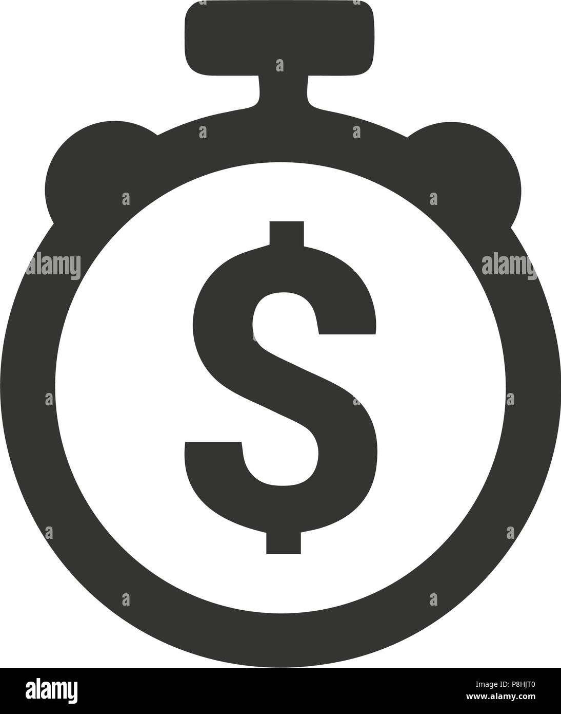 Investment Time Icon Stock Vector Image & Art - Alamy