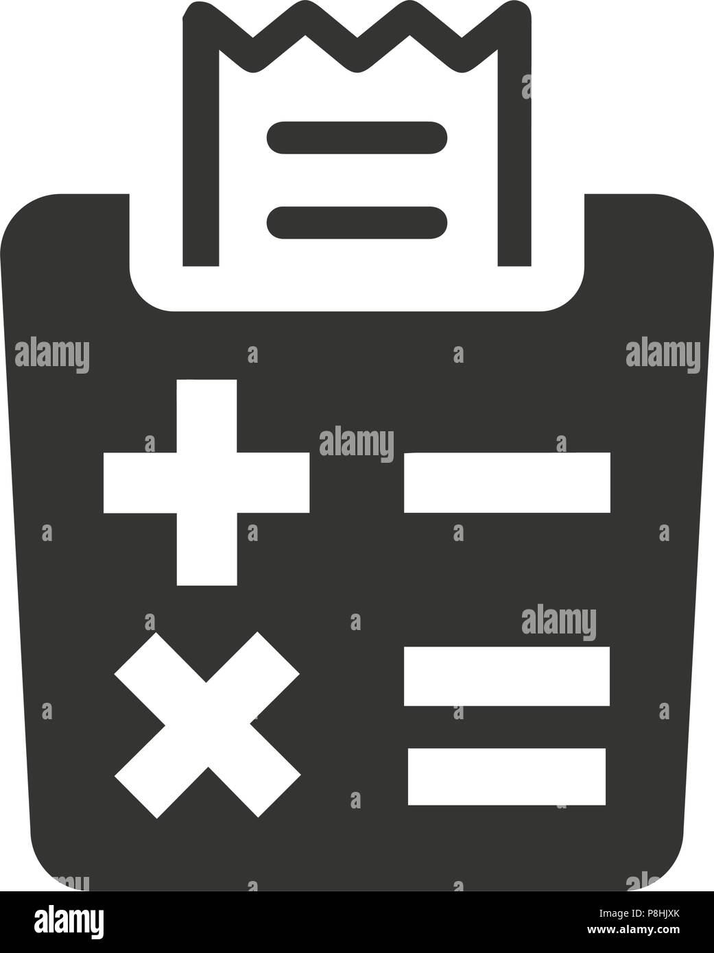 Tax calculator icon hi-res stock photography and images - Alamy