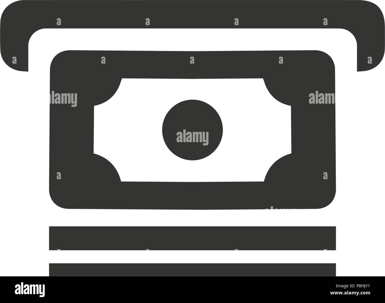 Cash withdrawal Stock Vector Images - Alamy