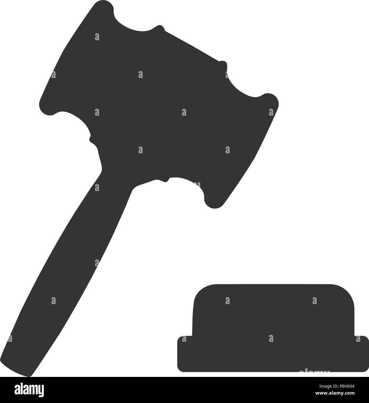 Auction, Law Icon Stock Vector Image & Art - Alamy