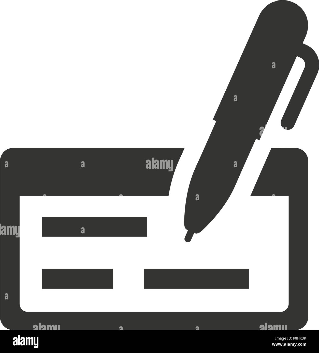 Bank check hi-res stock photography and images - Alamy