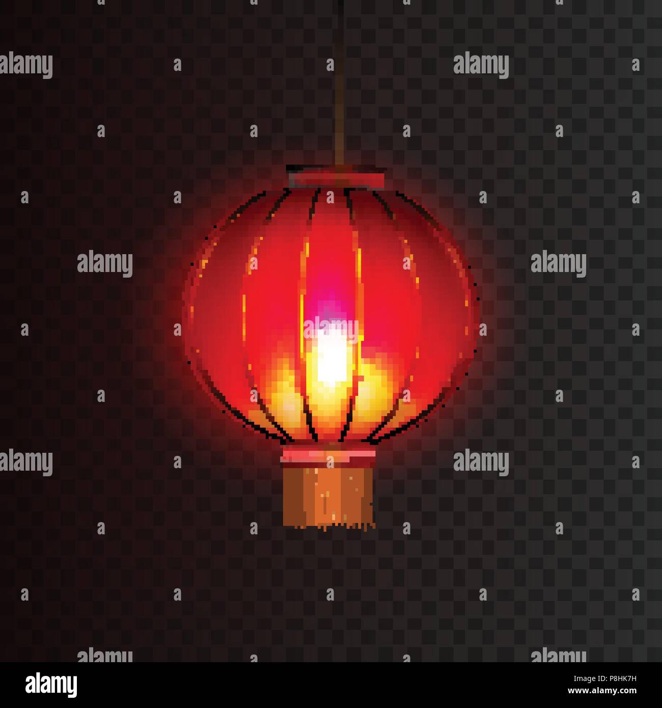 Stock vector illustration Happy Chinese New Year. Chinese red paper ...