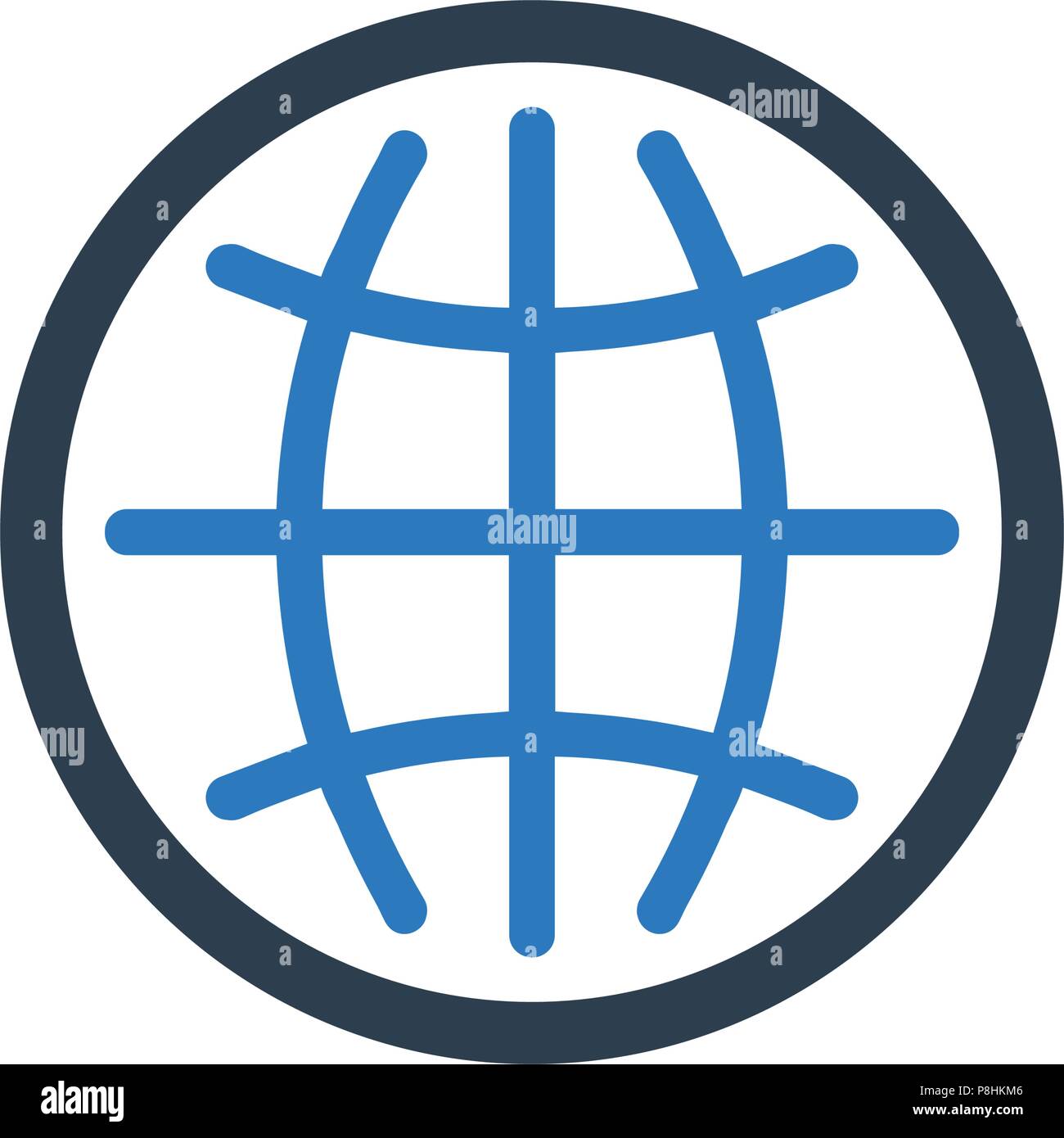 Global network icon hi-res stock photography and images - Alamy