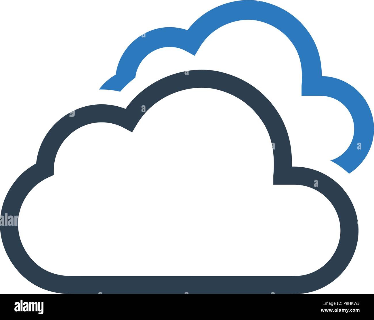 Cloud precipitation Stock Vector Images - Alamy