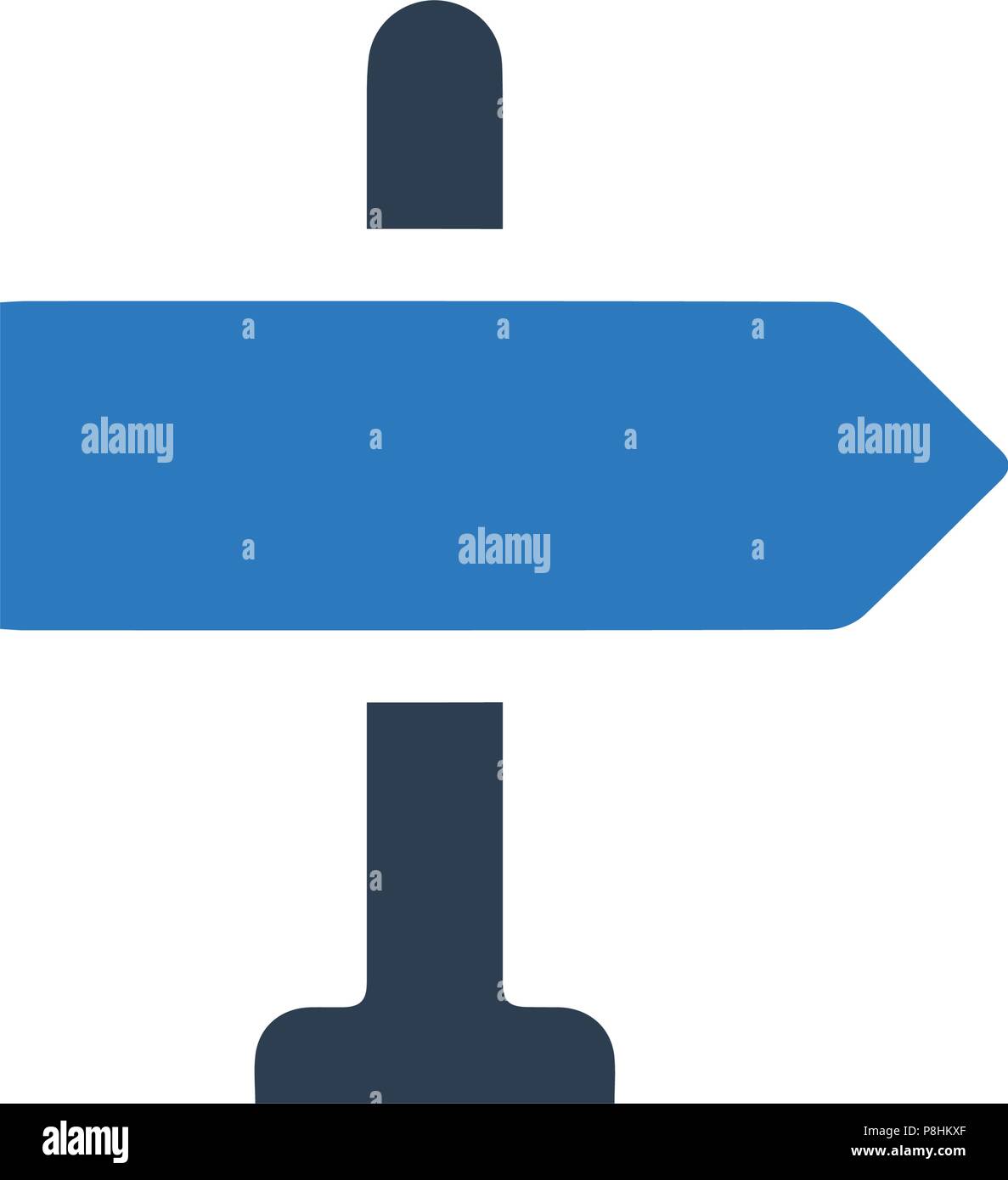 Direction indication Stock Vector Images - Alamy