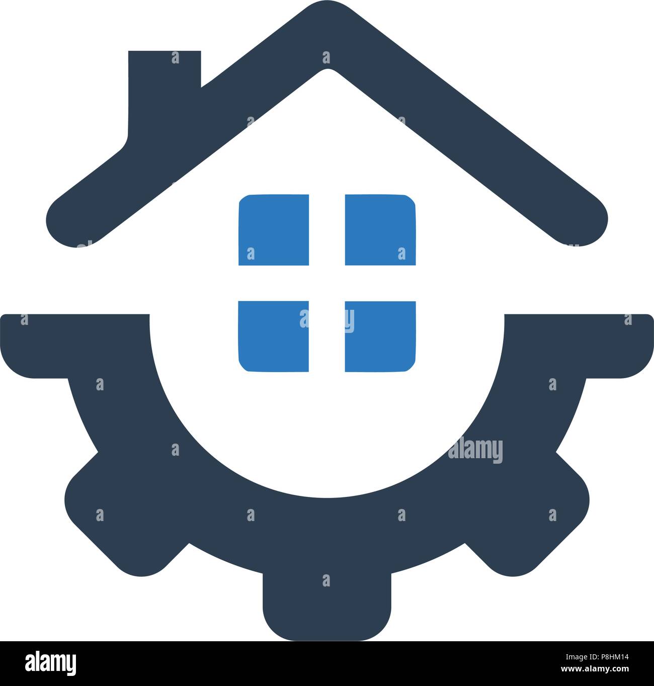 Real Estate Service Icon Stock Vector Image & Art - Alamy
