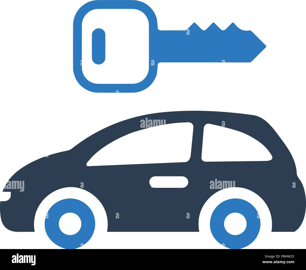 Car Rental Icon Stock Vector Image & Art - Alamy