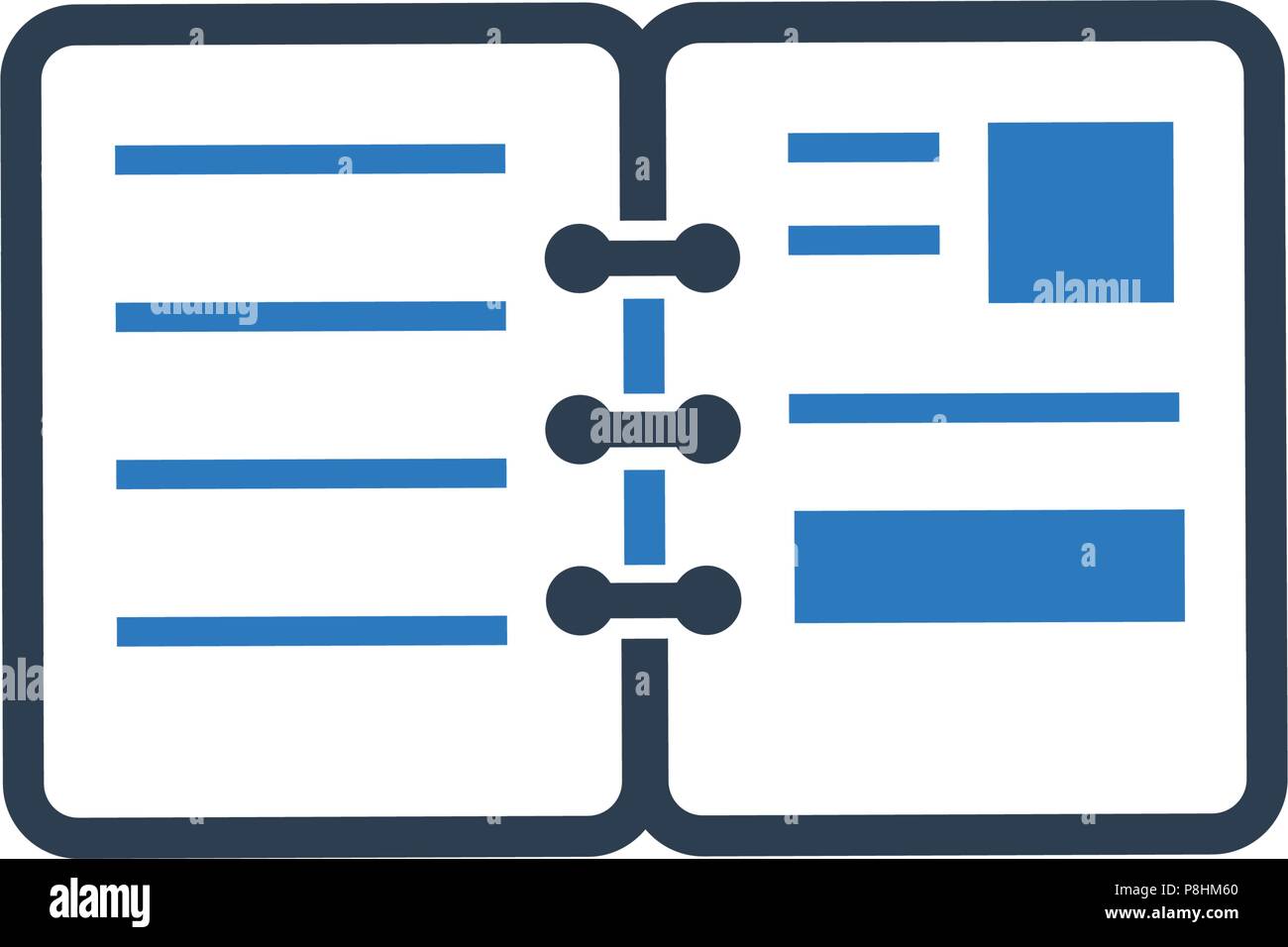 Diary vectors Stock Vector Images - Alamy