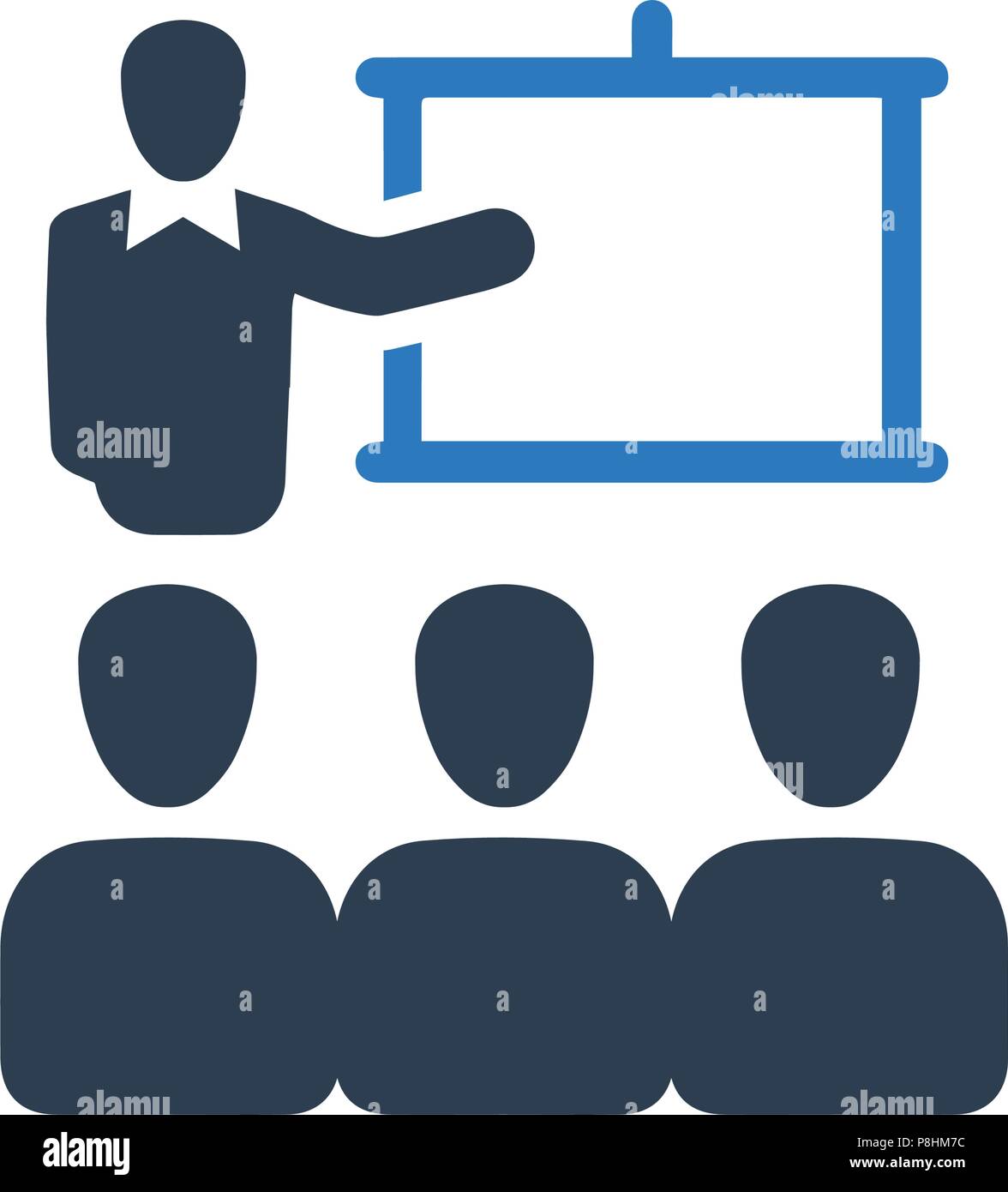 Lecture, Conference Icon Stock Vector Image & Art - Alamy