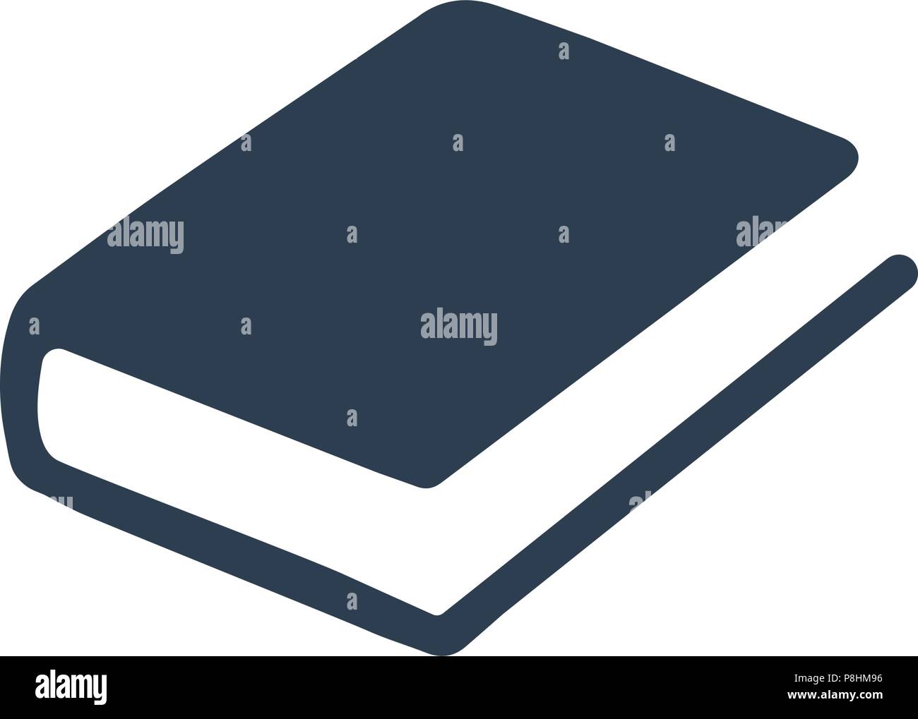 Book, Library Icon Stock Vector Image & Art - Alamy