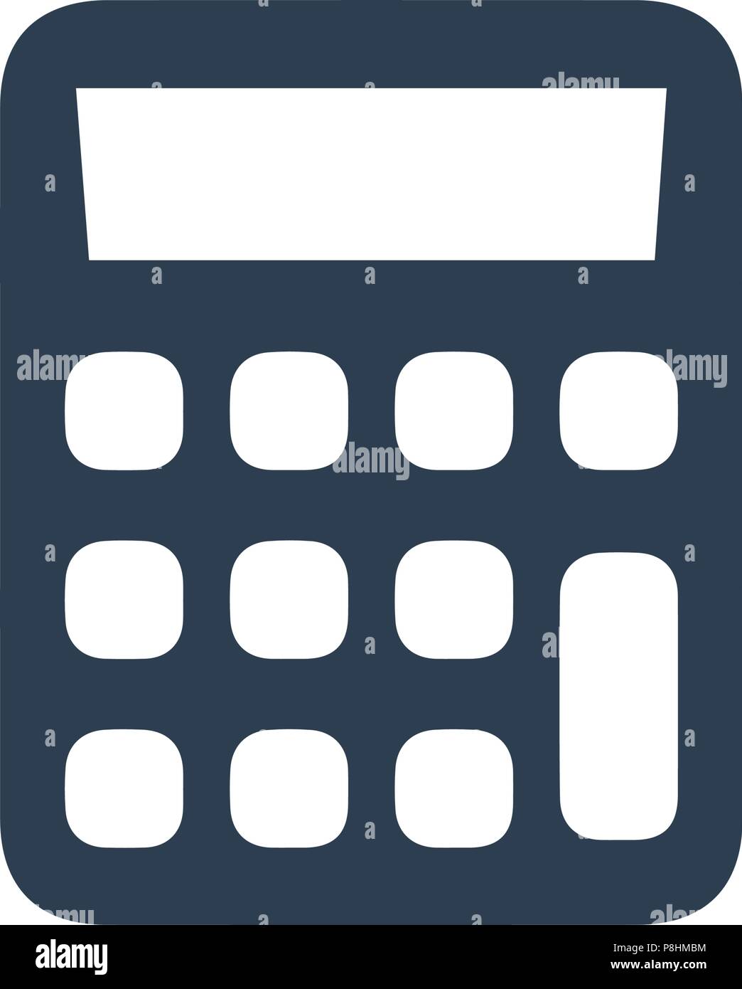 Calculations calculator Stock Vector Images - Alamy