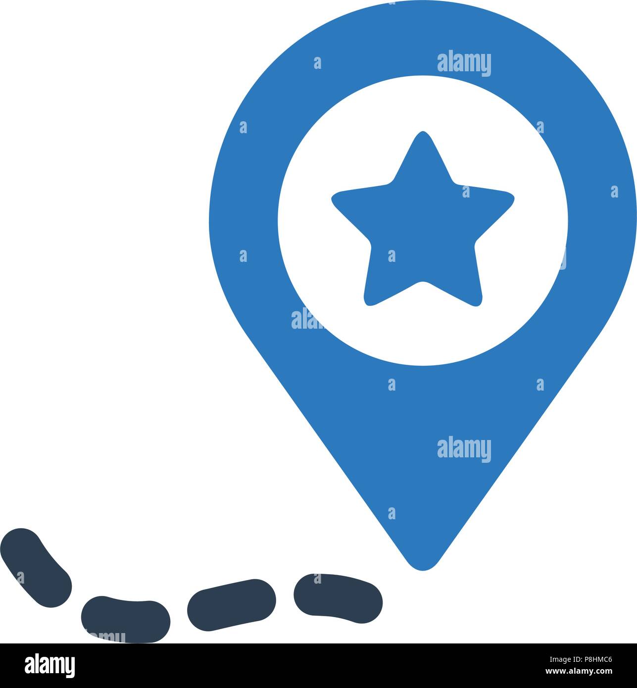 Favourite Place Icon Stock Vector Image & Art - Alamy