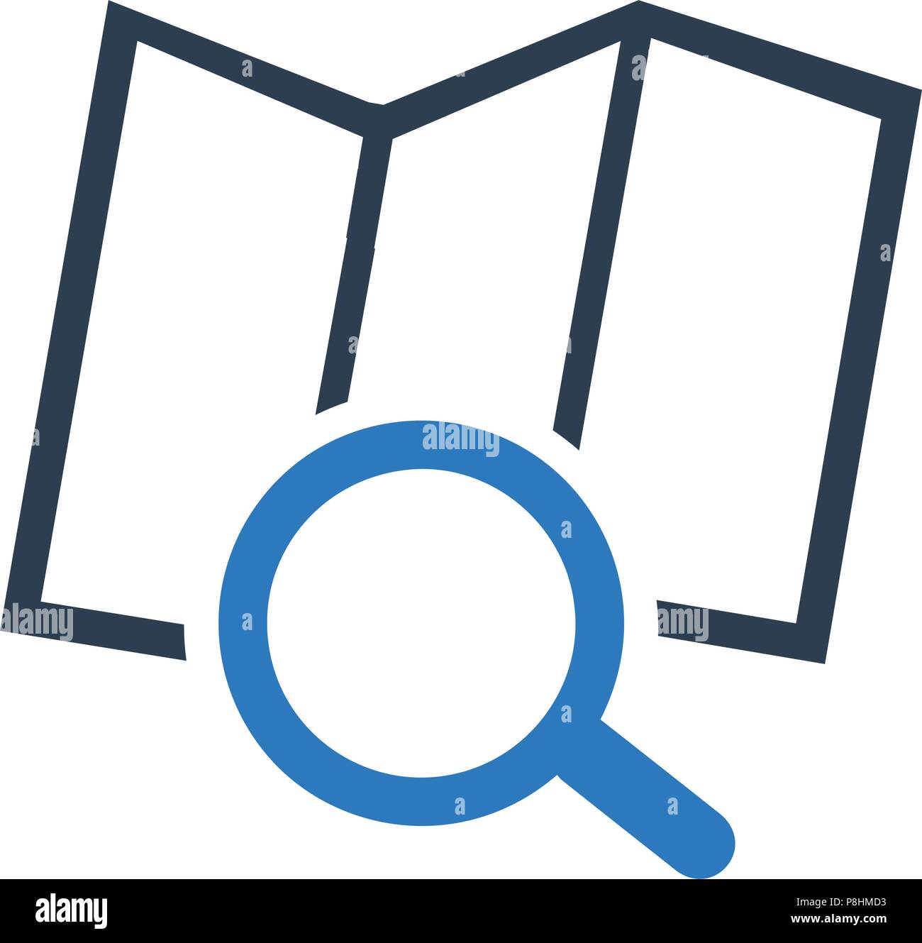 Address icon Stock Vector Images - Alamy