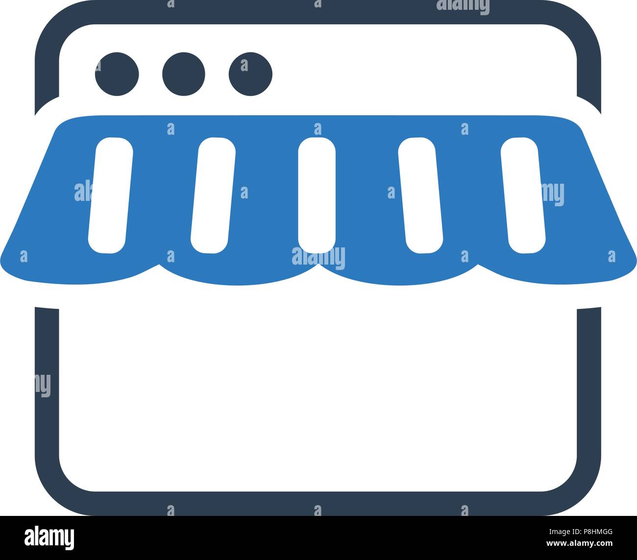 Online Shop Icon Stock Vector Image & Art - Alamy