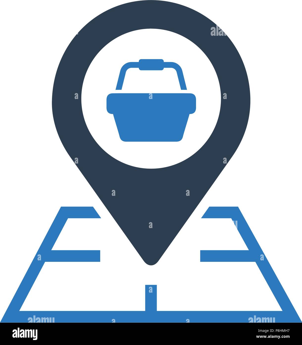 Store Location Icon Stock Vector Image & Art - Alamy