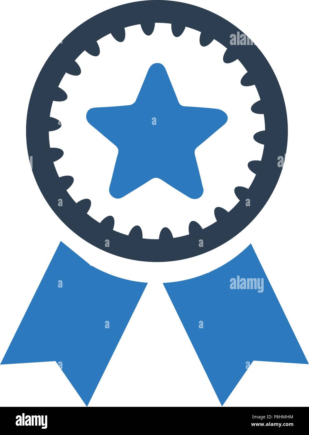 Award Ribbon Icon Stock Vector Image & Art - Alamy