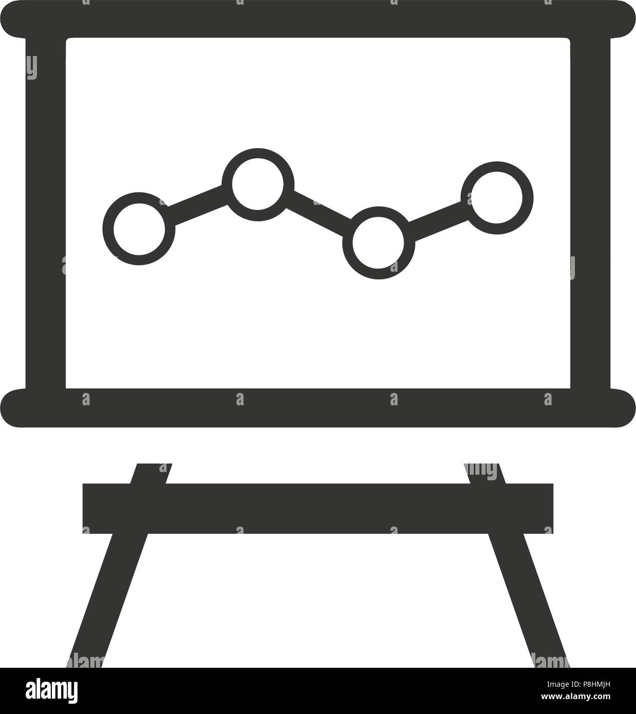 Graphical Analysis Icon Stock Vector Image & Art - Alamy