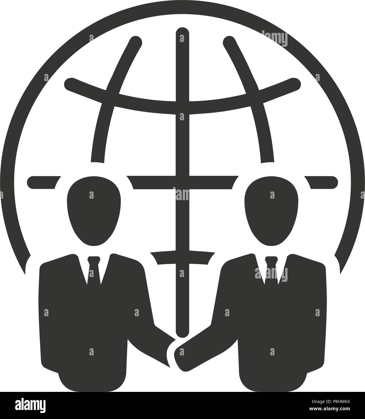 Partnership icon hi-res stock photography and images - Alamy