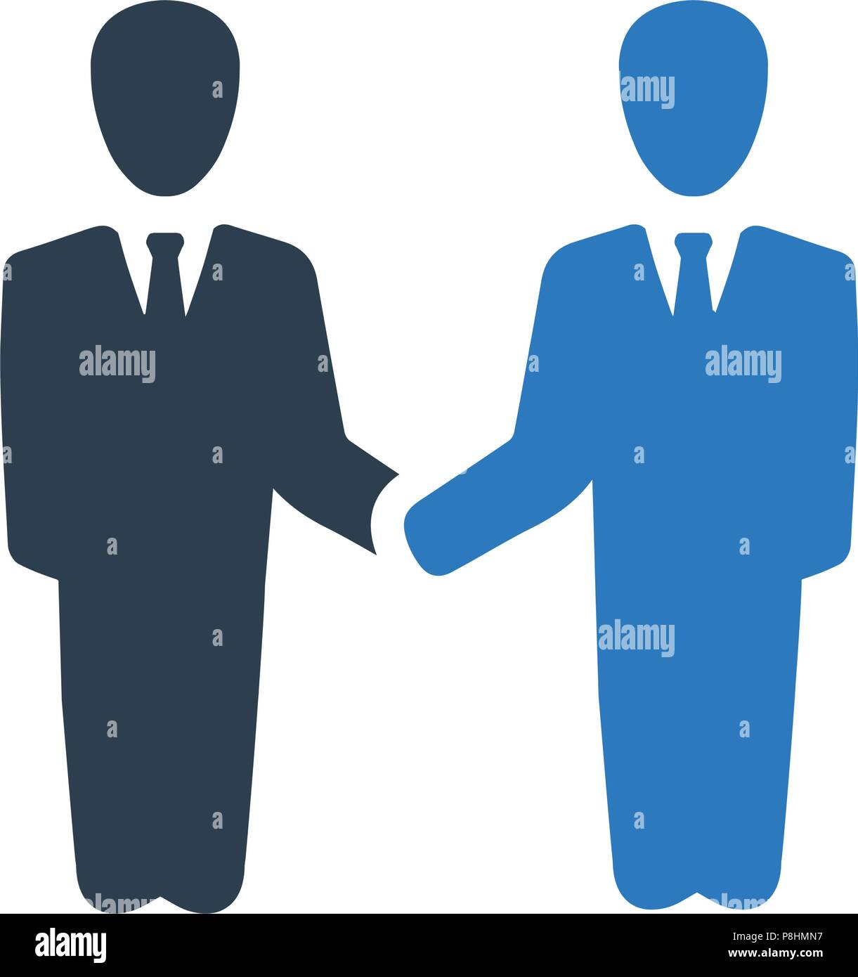 Business Partnership Icon Stock Vector Image & Art - Alamy