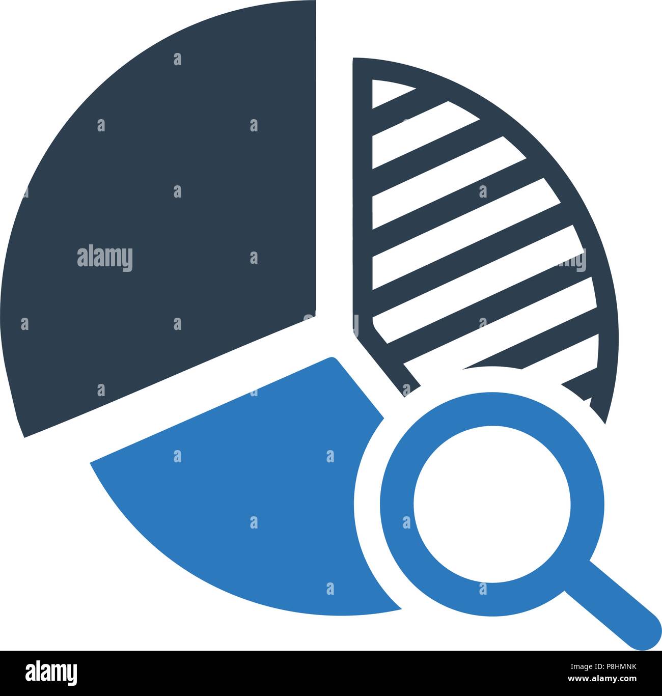 Report Analysis Icon Stock Vector Image & Art - Alamy