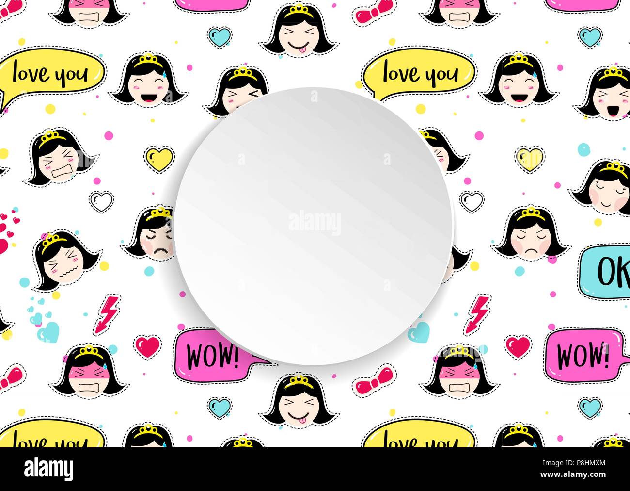 Anime girl 3d Stock Vector Images - Alamy