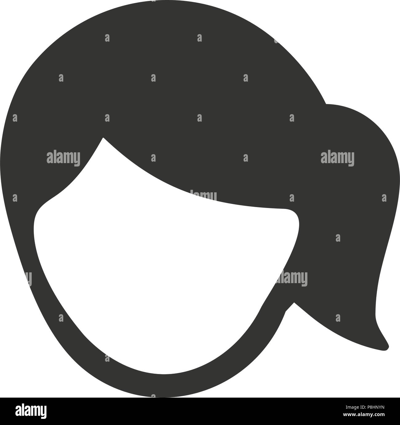 Female girl Stock Vector Images - Alamy