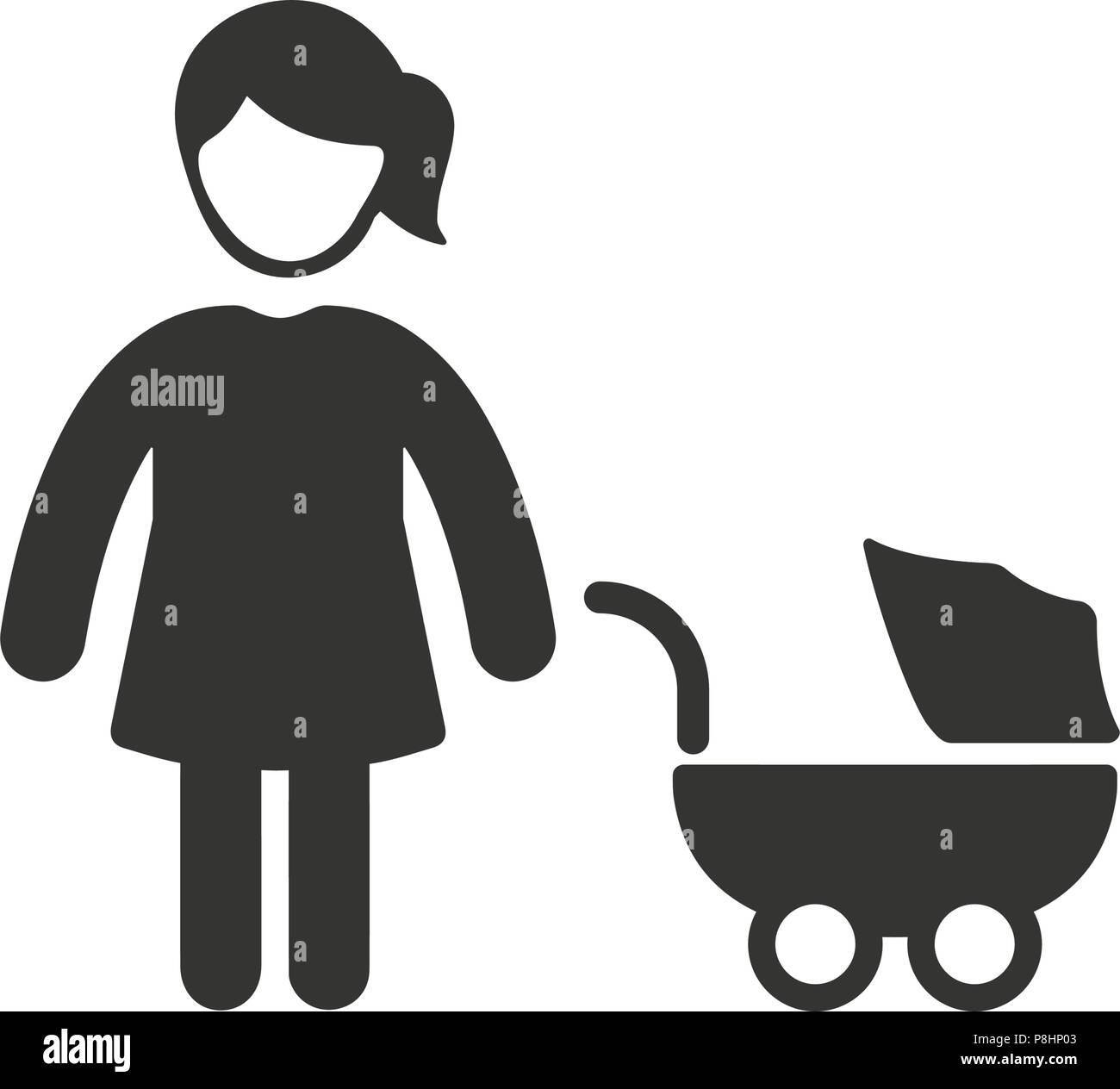 Mother icon Stock Vector Images - Alamy