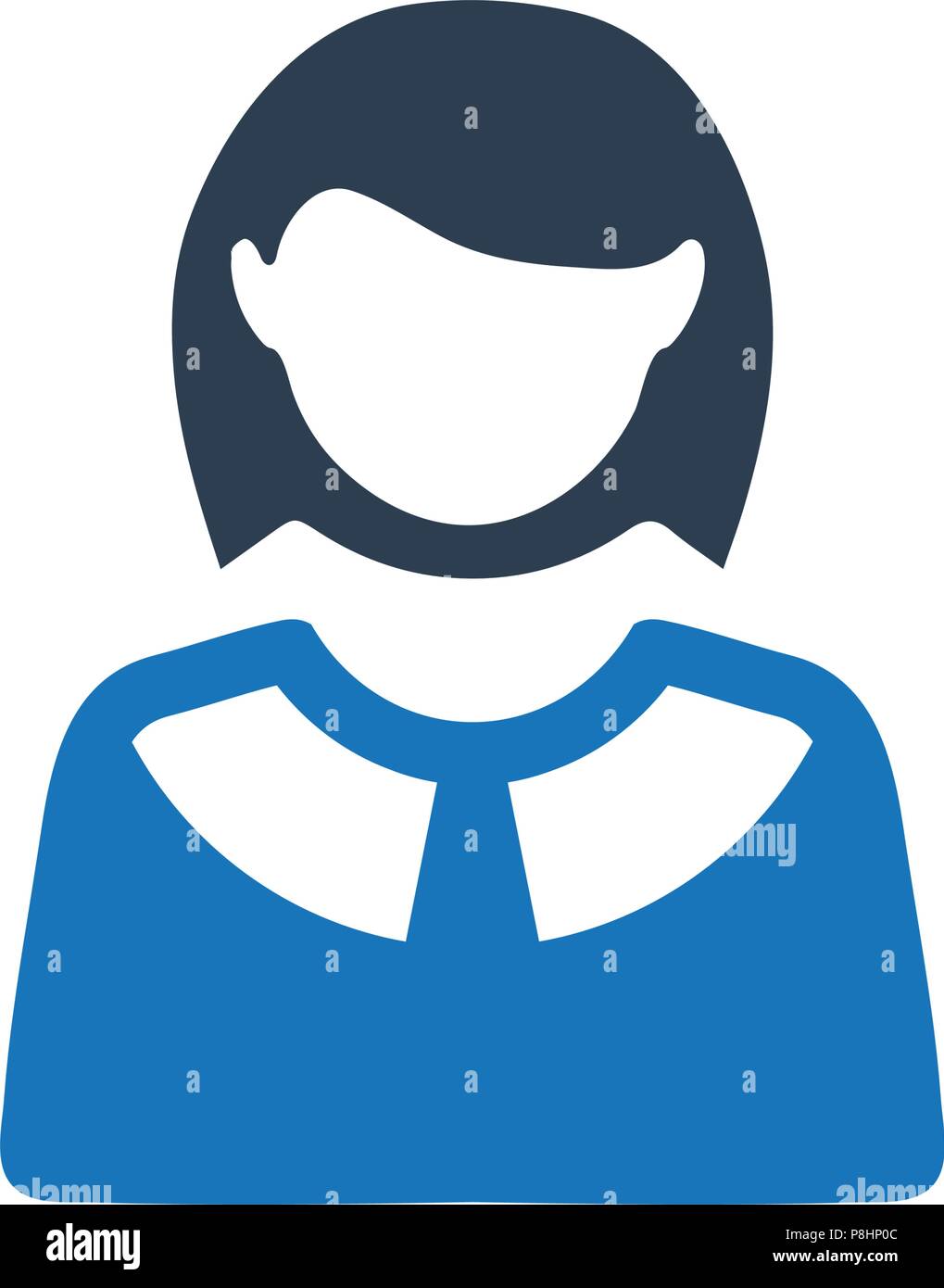 Little Girl Icon Stock Vector Image & Art - Alamy