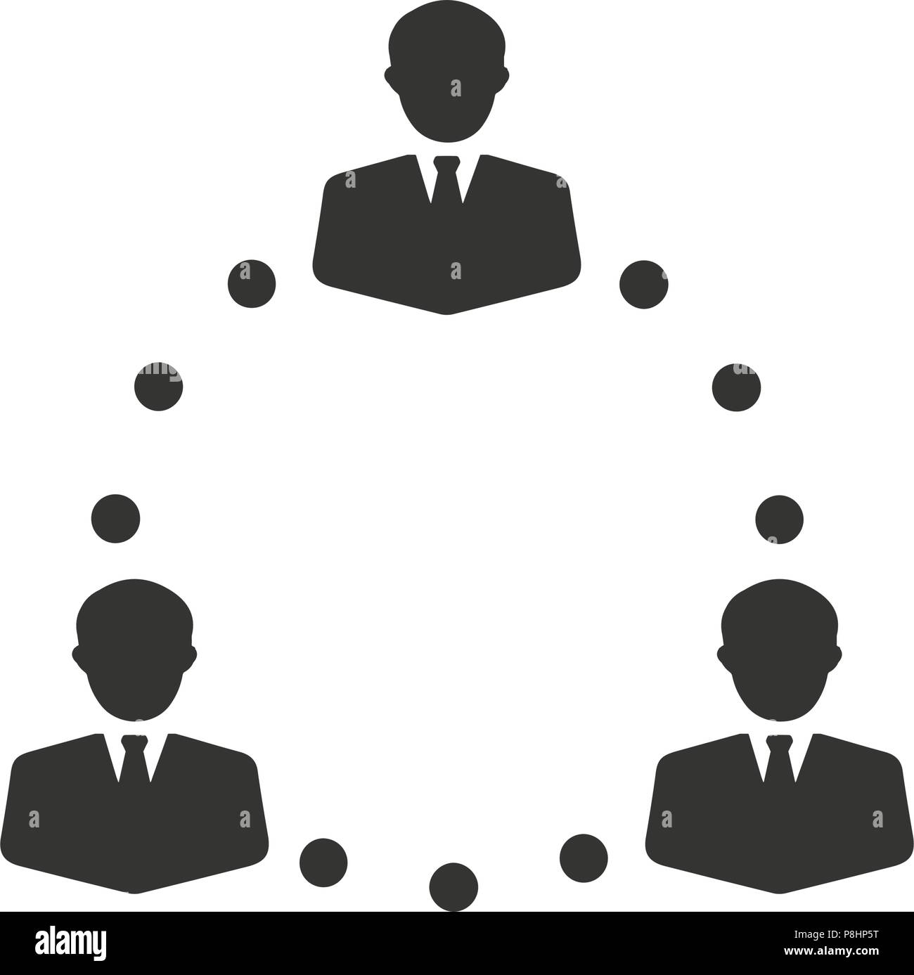 Team Communication Icon Stock Vector Image & Art - Alamy