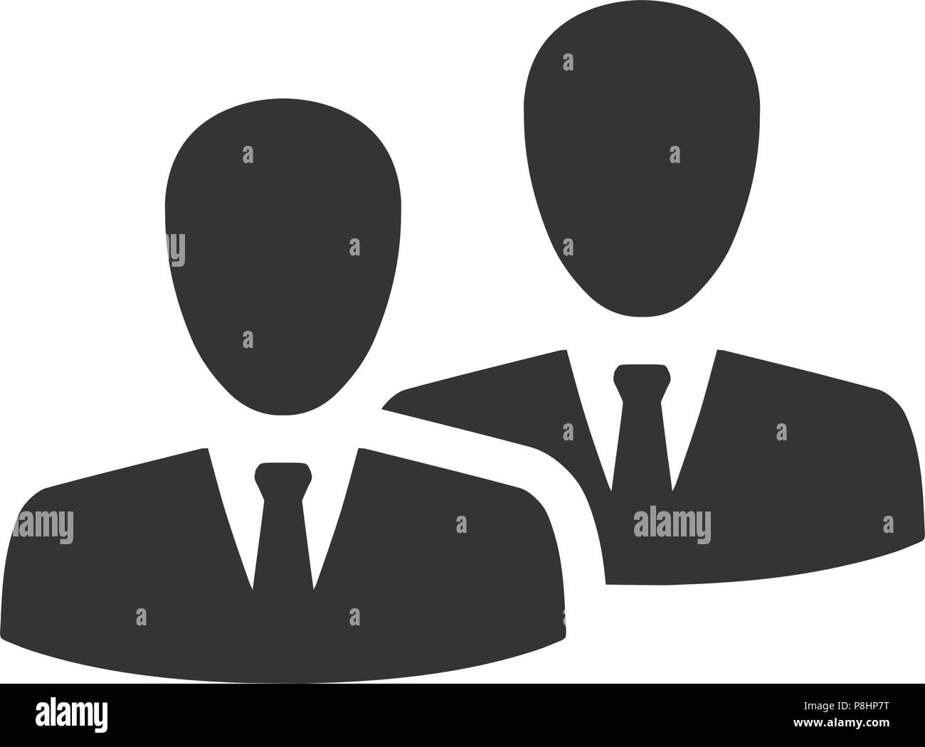 Business people icon hi-res stock photography and images - Alamy