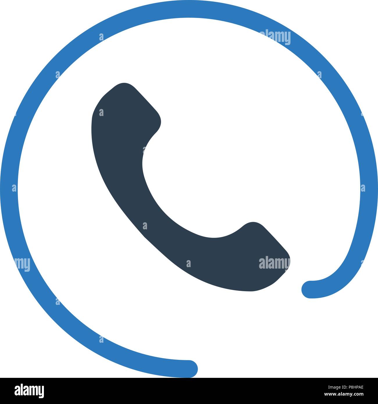 Business Call Icon Stock Vector Image & Art - Alamy