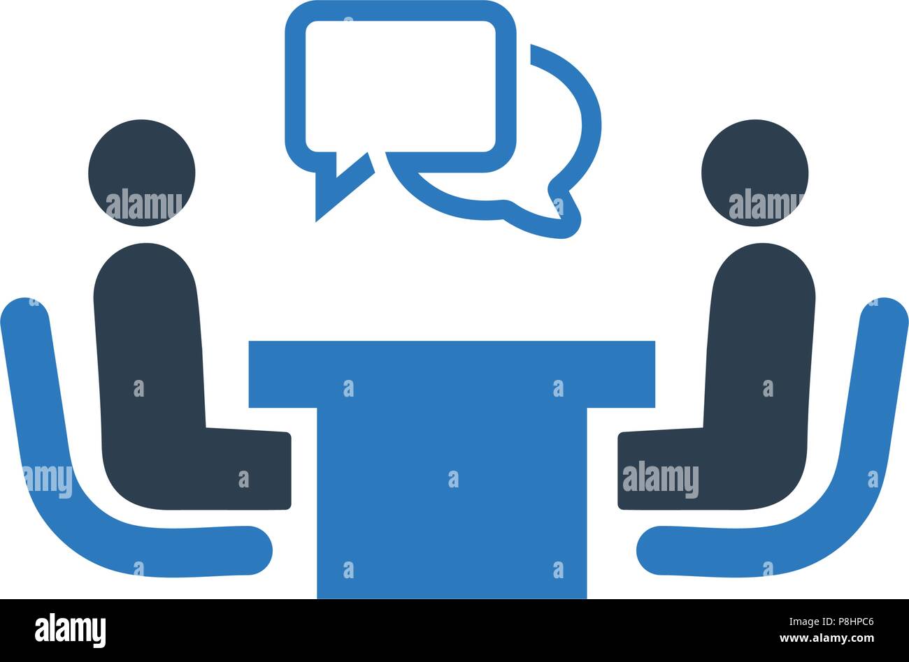 Interview symbol hi-res stock photography and images - Alamy