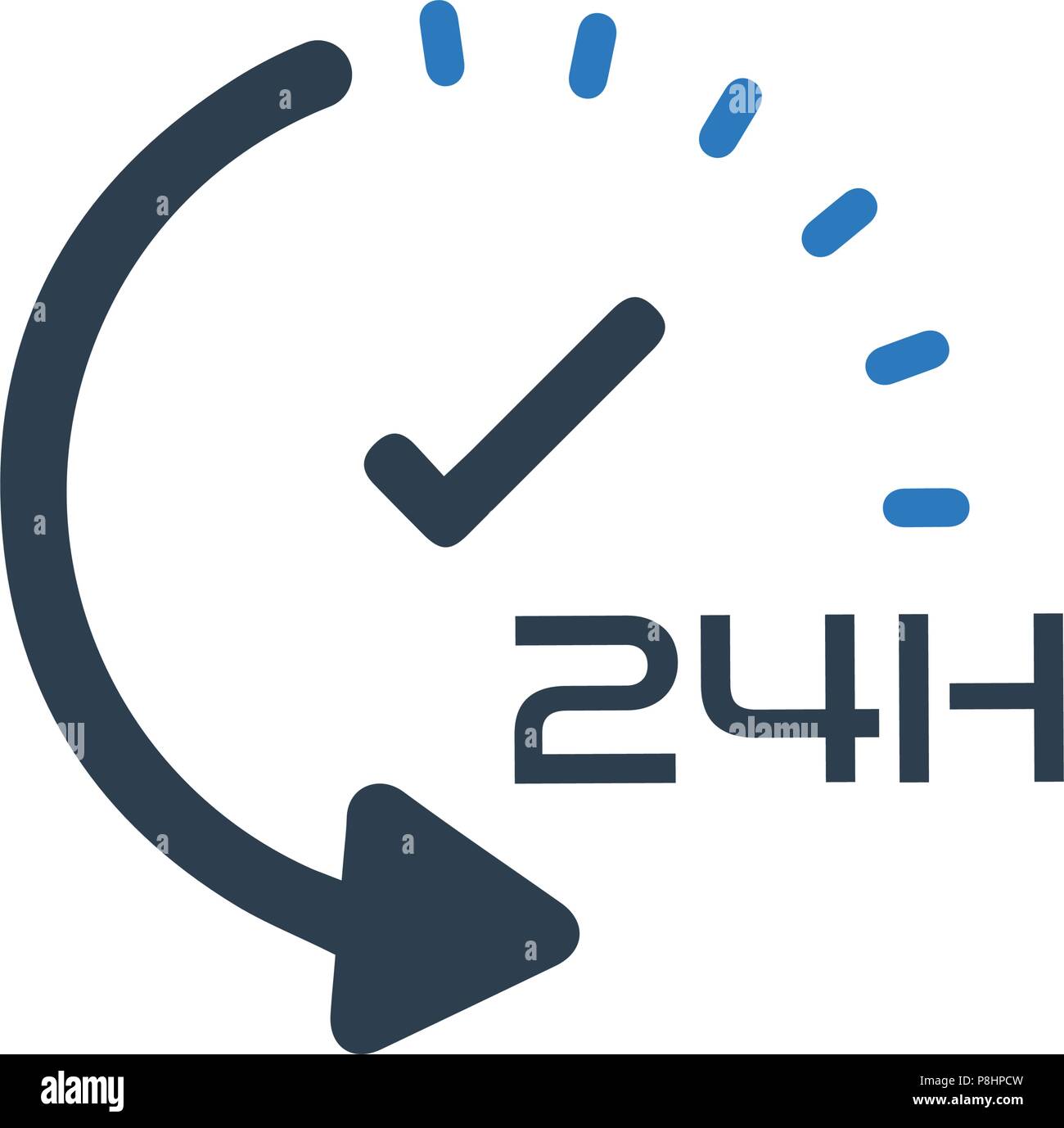 24hour Stock Vector Images - Alamy