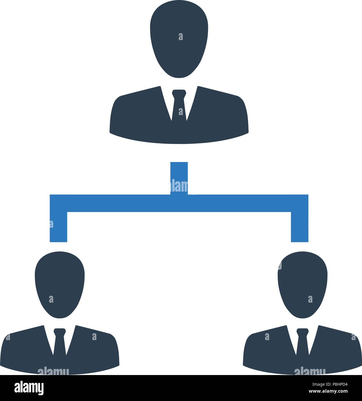 Hierarchy, Employee Structure Icon Stock Vector Image & Art - Alamy